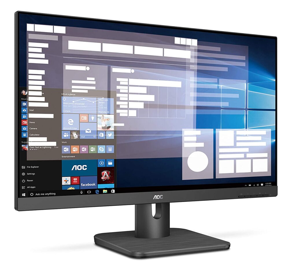 AOC 23.8-inch LED Monitor with VGA Port – XTRONICSAPP