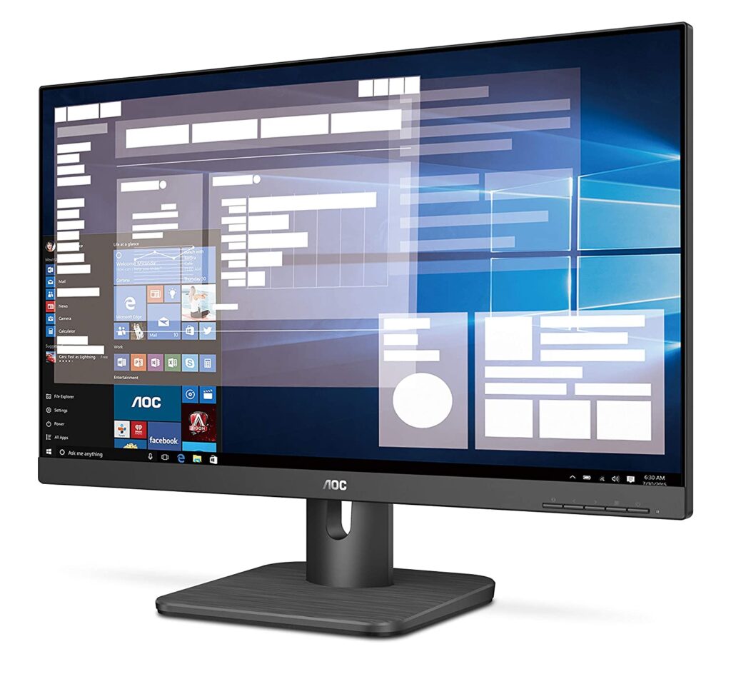 AOC 23.8-inch LED Monitor with VGA Port – XTRONICSAPP
